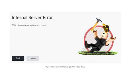 500 Error On Catalog Items Presumably Due To Mass Deletions Roblox Application And