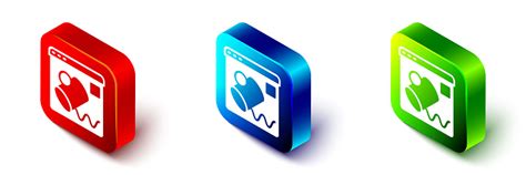 흰색 배경에서 격리된 등산화 데이터 시각화 아이콘입니다 빨간색 파란색 및 녹색 사각형 버튼 벡터 0명에 대한 스톡 벡터 아트 및 기타 이미지 Istock