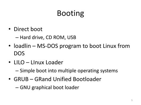 Ppt Booting The Linux Kernel Powerpoint Presentation Free Download