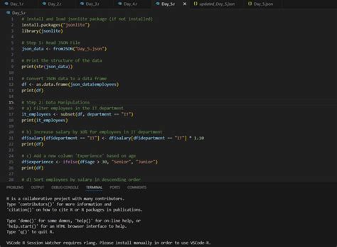 📌 Day 5 Of My 30 Day R Programming And Data Analytics Challenge 🚀 Today