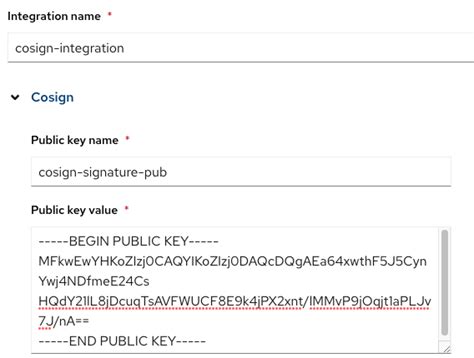 How To Integrate Cosign Image Signature With Rhacs To Enhance The