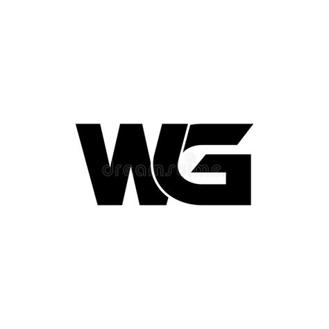 Wg字母单格图标设计 向量例证 插画 包括有 行业 互联网 公司 概念 字法 图象 抽象 268814052