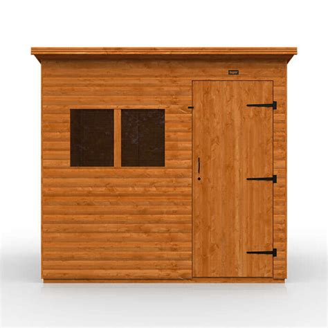 Tiger Loglap Extra High Pent Wooden Garden Sheds Tiger Sheds