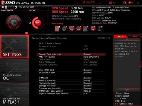 Como Ativar O TPM E Secure Boot Para Instalar O Windows TugaTech