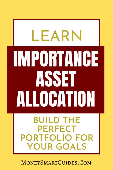 Ultimate Beginners Guide To Asset Allocation Money Smart Guides