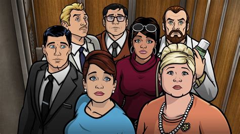 Archer Animation Series Cartoon Action Adventure Comedy Spy