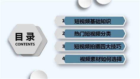 短视频拍摄与剪辑技巧 Ppt 360文档中心