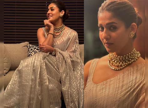 Tollywood And Jawan Movie Actress Nayanathara Looking Godgeous And
