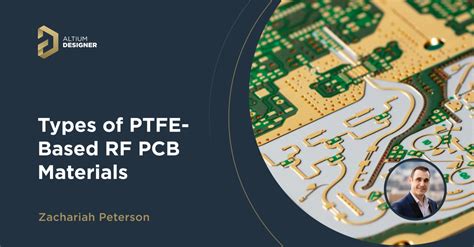 Rf Pcb 설계를 위한 Ptfe 재료 유형
