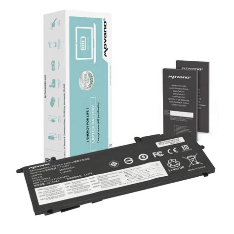 Movano Batería para Lenovo ThinkPad A285 X280 4210 mAh 11 4V