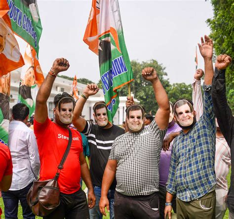 Why Are Rahul Gandhis Being Offered Laddoos India News