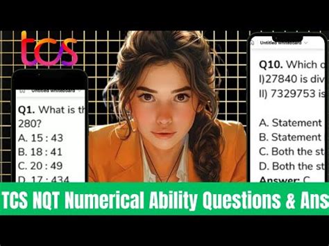 TCS NQT Aptitude Questions TCS Numerical Ability Questions YouTube