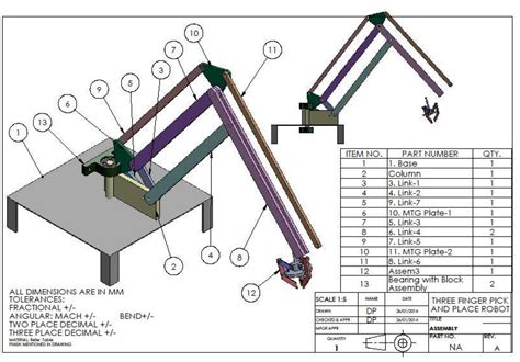 Cad Model Of Robot Assembly