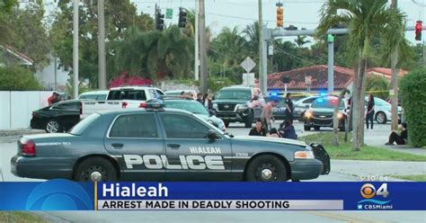 Suspect Arrested In Fatal Shooting Of Man At Hialeah Home Cbs Miami