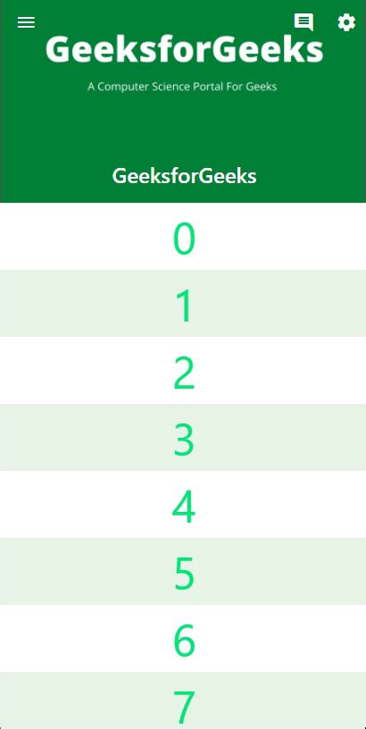 Flutter Sliverappbar Widget Geeksforgeeks