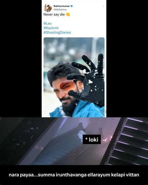 Adagoniya On Twitter Rt Mersaltfc Apo Idhu Lcu Thana Dir Lokesh