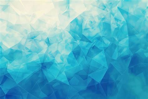 Polygonal Triangle Background Blue Backgrounds Free Photo