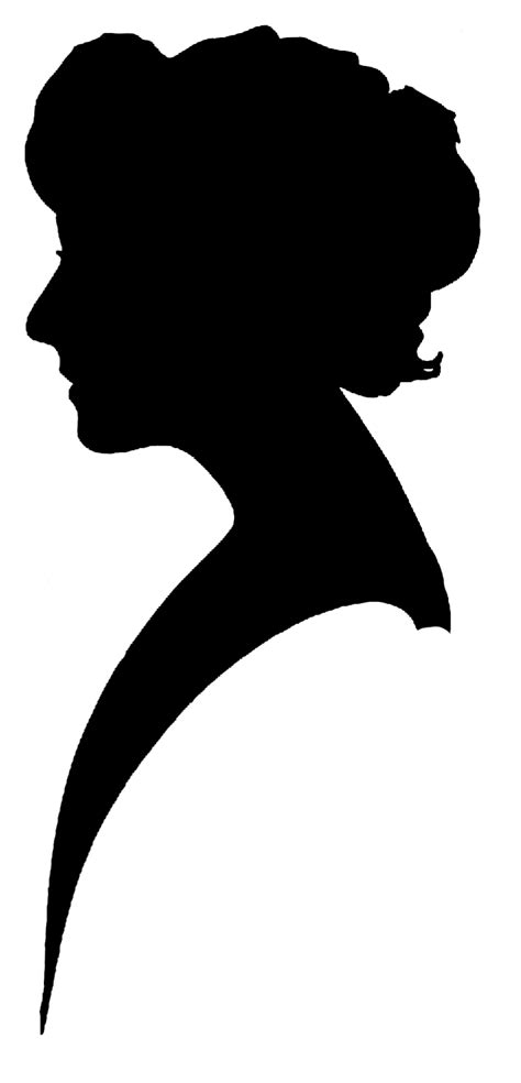 Victorian Silhouette Vintage Silhouette