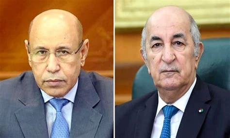 الرئيس تبون يوجه دعوة للرئيس الموريتاني للمشاركة في أشغال القمة العربية