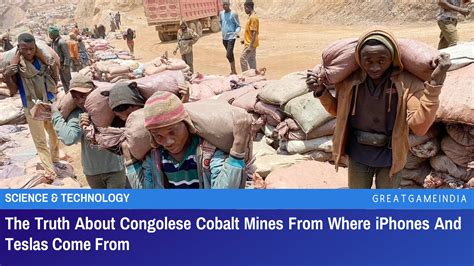 The Truth About Congolese Cobalt Mines From Where Iphones And Teslas