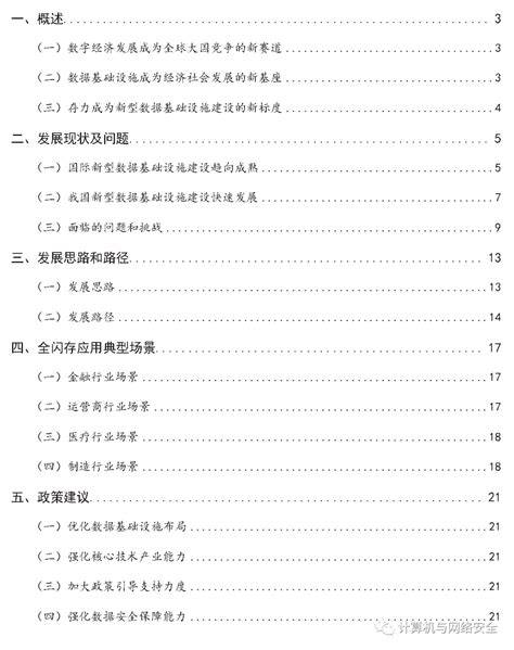 新型数据基础设施发展研究报告pdf计算机the