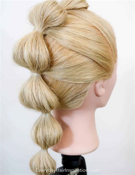 How To Bubble Braid For Complete Beginners Easy And Simple Hairstyle