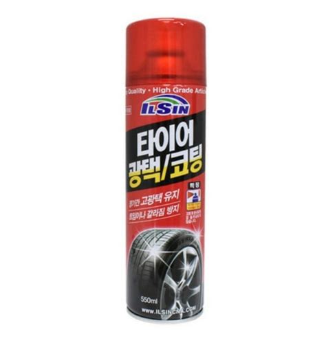일신 타이어 코팅 광택제 550ml 티몬