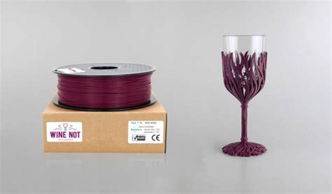 Start Up Unveils First Ever Filament Made From Wine 3dnatives