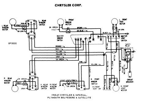 Pin Power Window Switch Wiring Diagram
