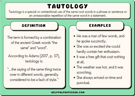 10 Common Tautology Examples To Improve Your Writing