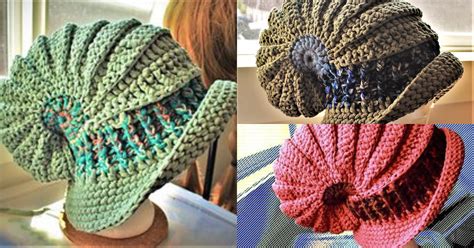 Snail Shell Hat Free Crochet Pattern Stylish And Cozy