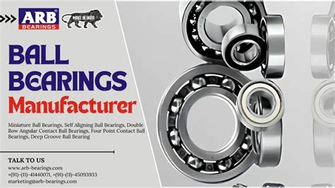 Leading Ball Bearings Manufacturer Arb Bearings Miniature Equipment