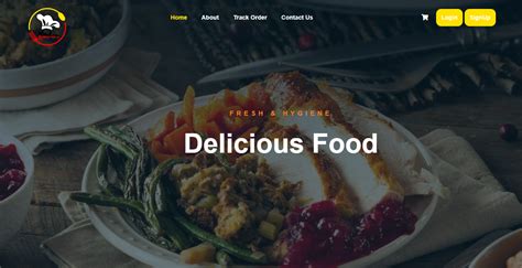 Food Ordering System Project In Php And Mysql