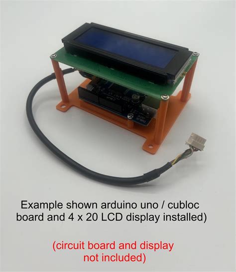 Arduino Uno Lcd Mounting Bracket Etsy