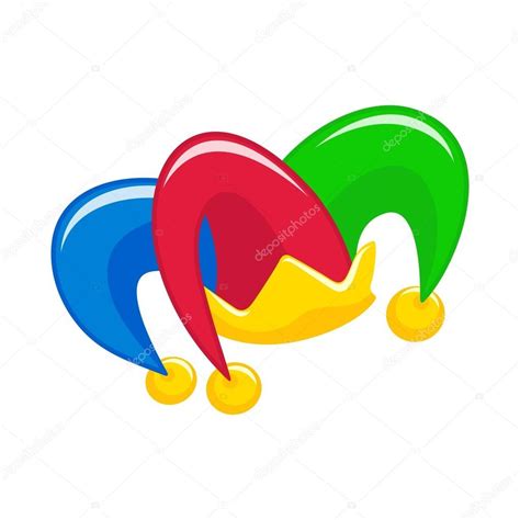 Jester Hat With Bells — Stock Vector © Epifantsev 66382323