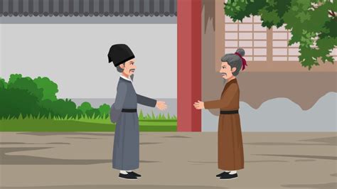 古人交谈图片 高清图片素材