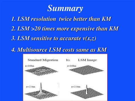 Ppt Least Squares Migration Powerpoint Presentation Free Download Id6900739