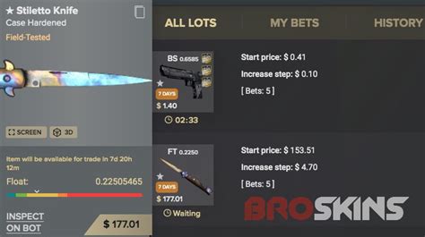 Auction On Csmoney Broskins Cs 2 Trade And Skins