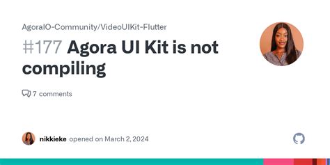 Agora UI Kit Is Not Compiling Issue 177 AgoraIO Community