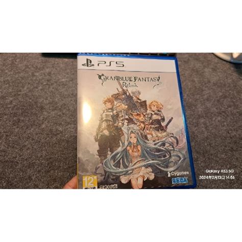 Ps5 碧藍幻想 Relink 繁體中文版 二手近全新 含特典 蝦皮購物