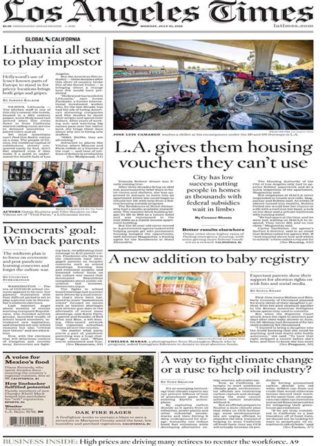Los Angeles Times 0725 2022 Download Pdf Magazines Magazines