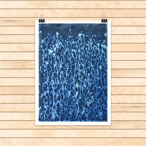 I Capture The Pattern Of The Rain Using Cyanotype Cyanotype Sun