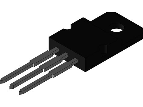 Transistor 3d Cad Model Library Grabcad