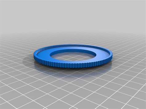 Free 3d File 52 To 77mm Step Up Lens Filter Remixed From Frolands Filters 📷・3d Printer Design