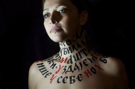 Calligraphy Bodyart Project Of Mine Girls Choose Their Favorite Sins From The List I Write