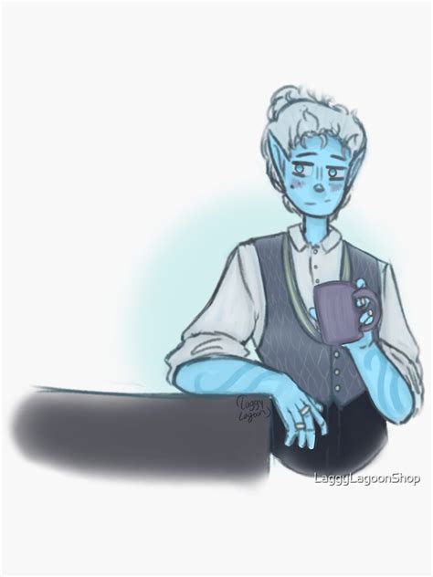 Jrwi Caspian Of The Grandberry Pirates Sticker For Sale By Laggylagoonshop Redbubble