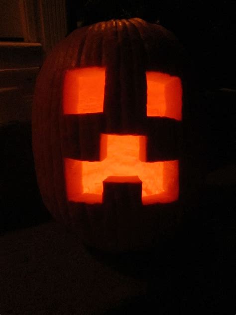 Minecraft Creeper Pumpkin Halloween Pumpkin Designs Pumpkin