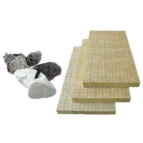 Mineral Rockwool Sound Absorbing Panels Slab Rockwool Wall Panels
