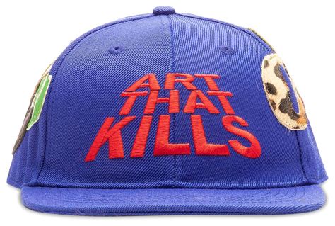 Buy Gallery Dept Atk G Patch Fitted Cap Blue Atk G 9152 Blue Goat