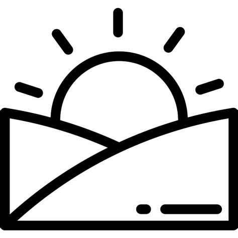 Landscape Vector SVG Icon SVG Repo